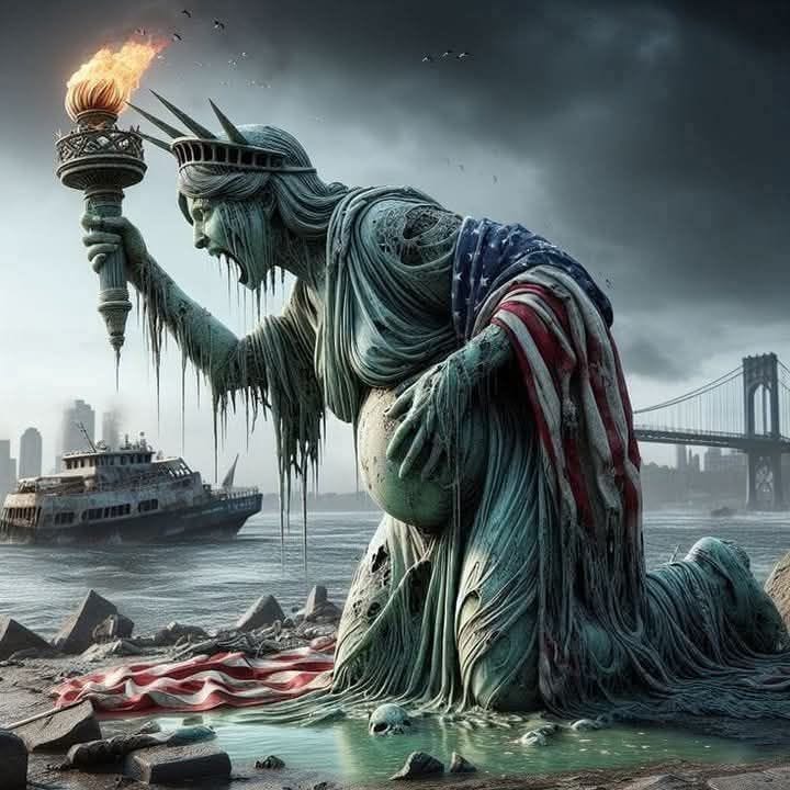 Statement that France should reclaim the Statue of Liberty because the ...