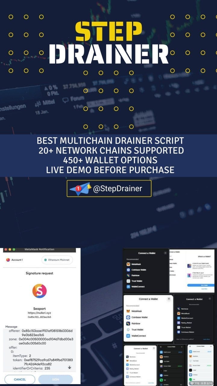 Crypto Drainer Script — All in One Multichain Wallet Drainer | Medium