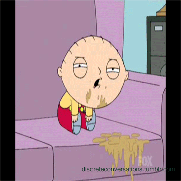Stewie Throwing Up Gif