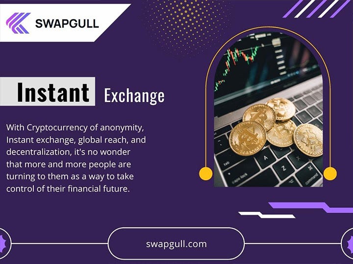 Cryptocurrency Exchange No KYC. SwapGull: Secure, Fast, and Reliable ...