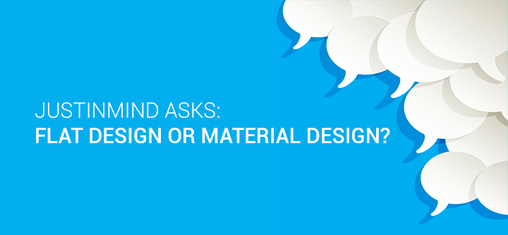 Flat Design vs. Material Design: what’s your flavor? | by Justinmind ...