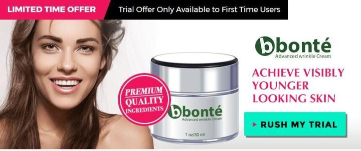 Bonte Advanced Wrinkle Cream. Bonte Advanced Wrinkle Cream — Shocking ...