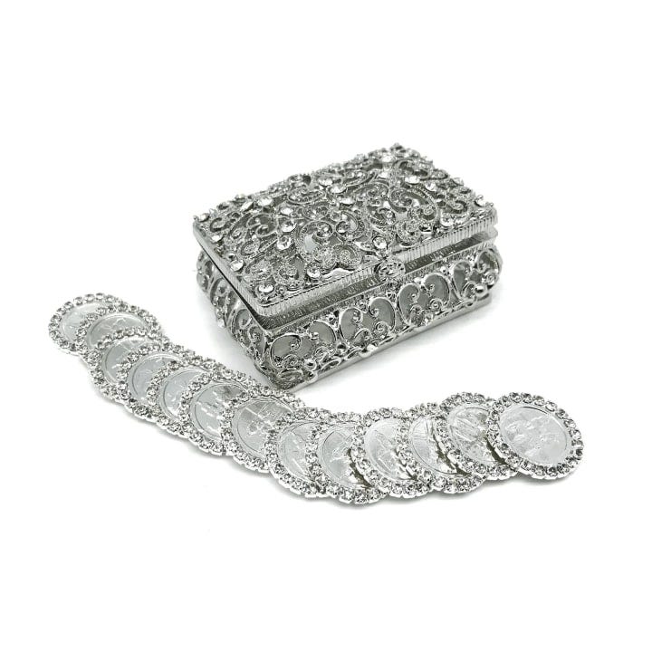 Wedding Arras Box with Coins: A Symbol of Love, Prosperity, and Unity ...