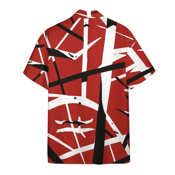 Rock Out in Style with the Eddie Van Halen Guitar Pattern Hawaiian Shirt | by Frankie Garcia ...