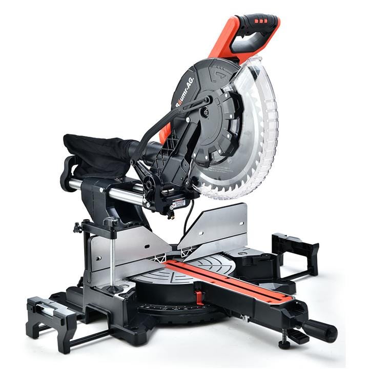 BAUMR-AG 305mm Dual Bevel Sliding Compound Mitre Drop Saw - ken Walker ...