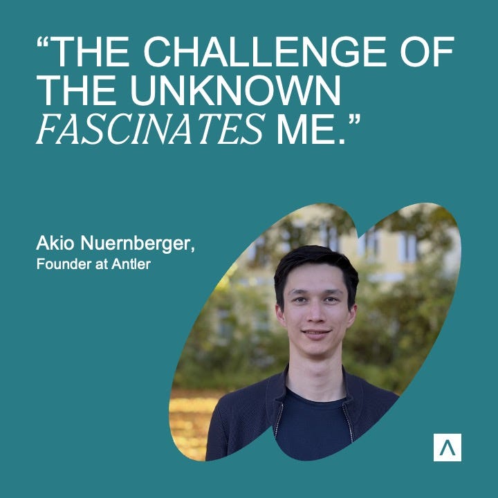 Scratching the itch to found. A conversation with Akio Nuernberger ...
