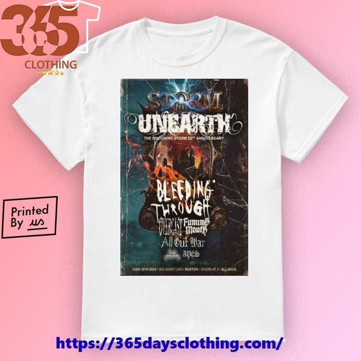 Unearth Celebrate 20 Years Of Our Album The Oncoming Storm June 15th ...