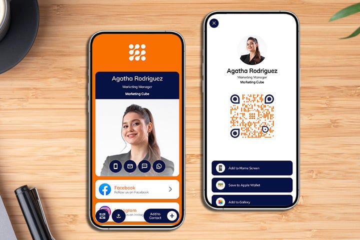 Digital Business Card for Social Media | by Designabq | Medium