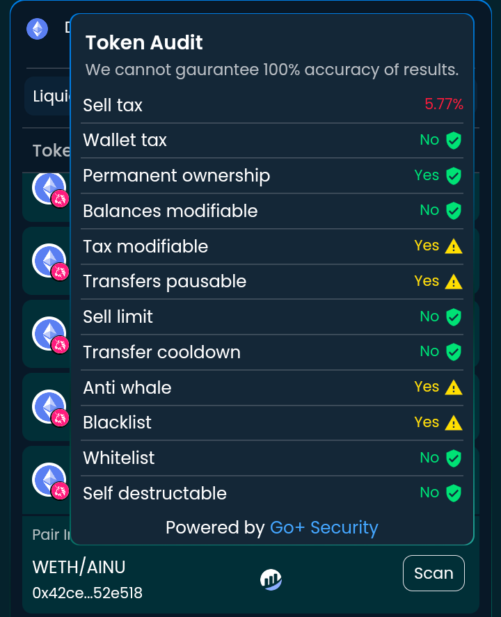 DexCheck — — 专注 DeFi 和 NFT 的下一代数据分析平台 - GoPlus Security - Medium