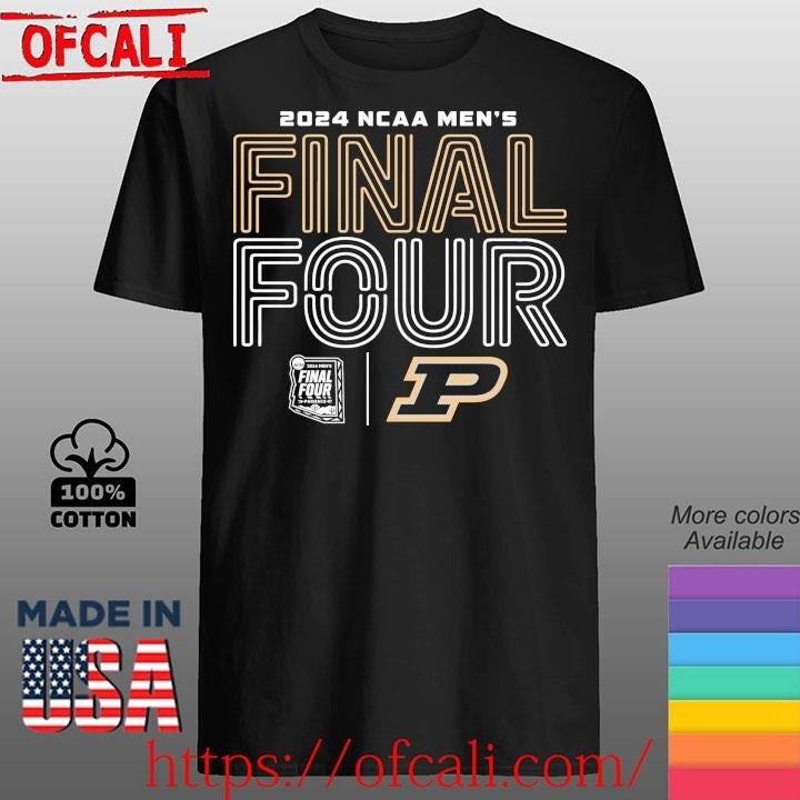 Purdue MBB 2024 Final Four Neon logo shirt | by Ofcali Fashion | Medium
