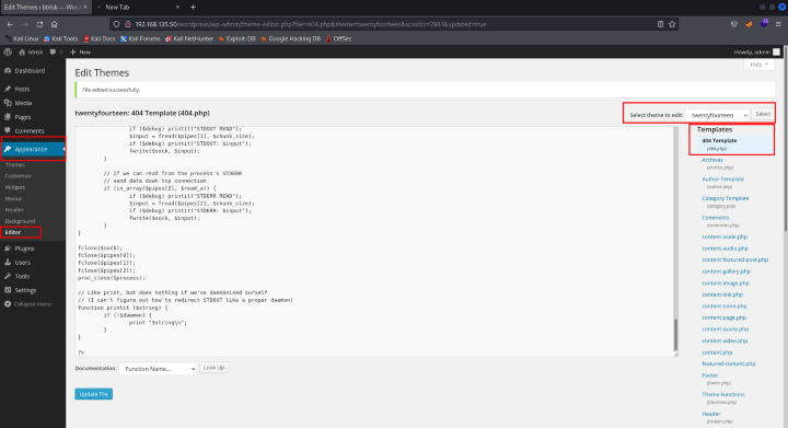 How To Get A Reverse Shell From Any Wordpress By Mr Jokar System Weakness