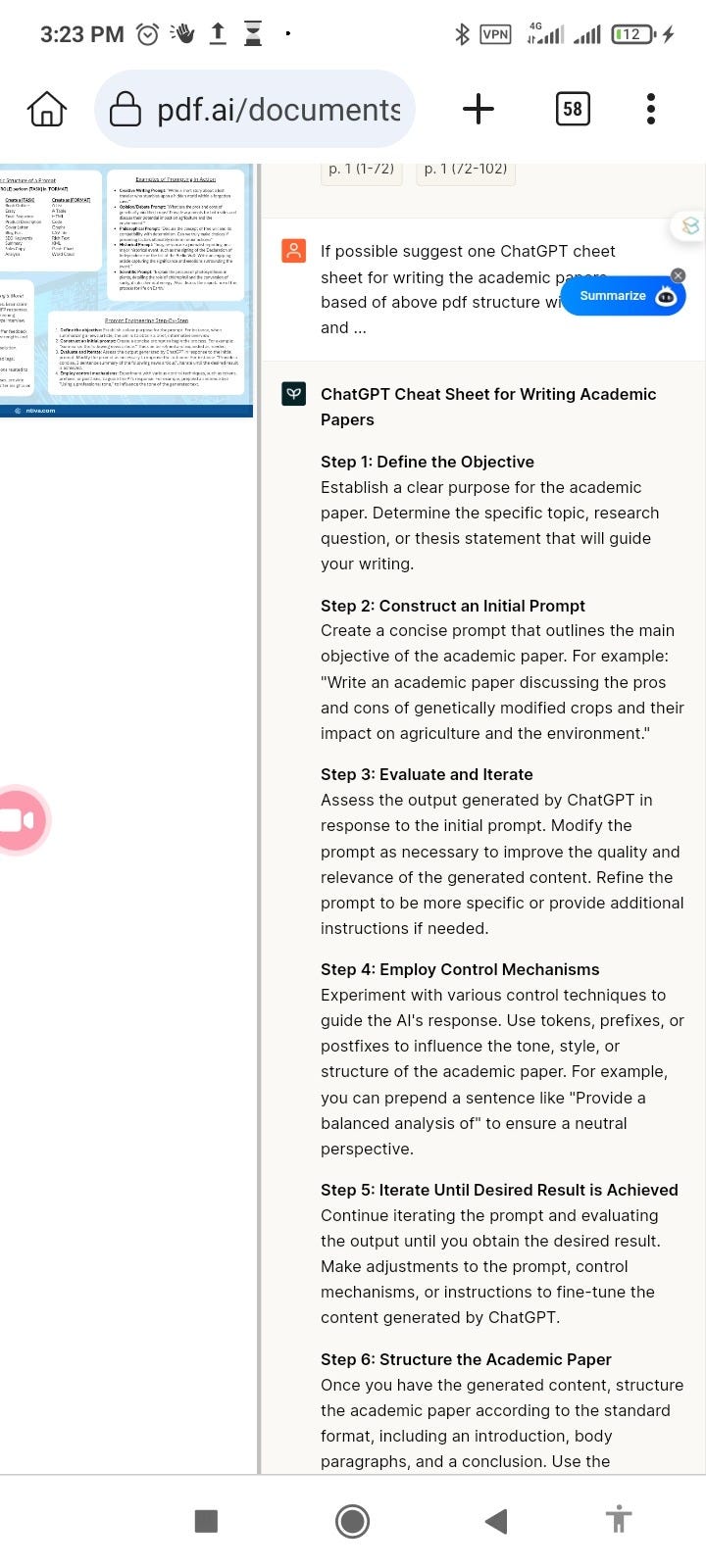 ChatGPT Cheat Sheet for Writing Academic Papers | by ChatGPT | Medium