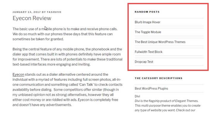 WordPress Random Posts Guide. Learn how to add random posts into your… | by Visualmodo | Medium