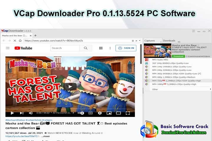 VCap Downloader Pro 0.1.13.5524 PC Software | by Basic Software Crack | Medium