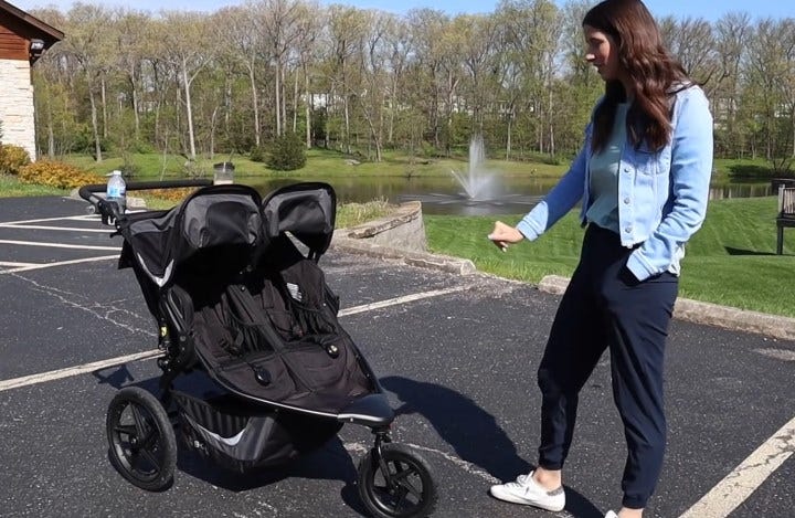 BOB Gear Revolution Flex 3.0 Duallie Double Jogging Stroller Review ...