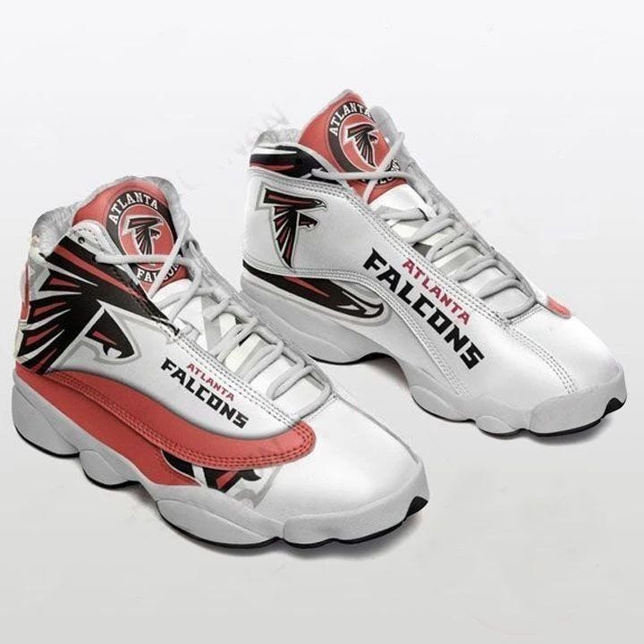 Atlanta Falcons Football Team Air Jordan 13 Printing Shoes Sneaker 2024 ...