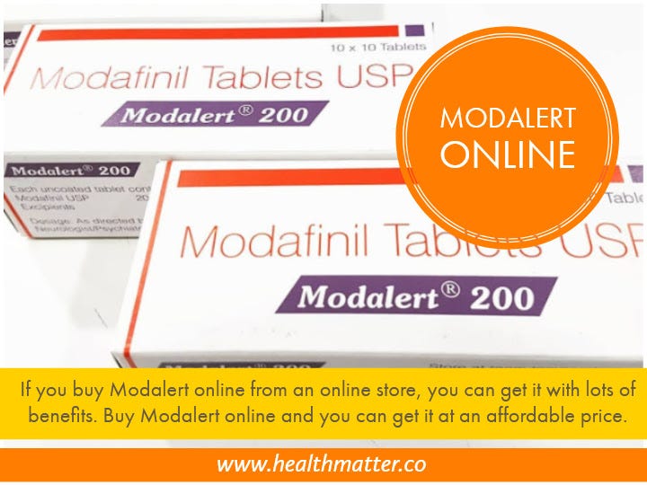 Buy Modalert. Modalert is quickly readily available… | by health matter ...