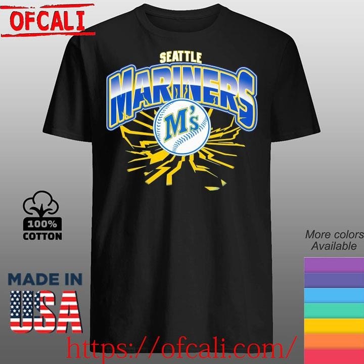 Seattle Mariners Earthquake Baseball MLB shirt | by Ofcali Fashion ...