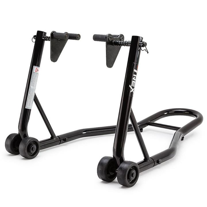 T-REX Motorcycle Front Stand Heavy-Duty Motorbike Lift Paddock Carrier ...