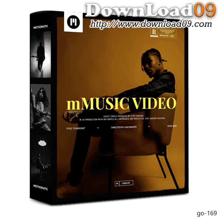 FCPX plugin-short video music MV promotional text title transition preset special effects ...