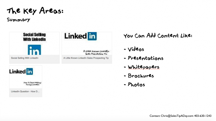How To Amplify Your LinkedIn Profile Tip 11 — Multimedia In Your ...
