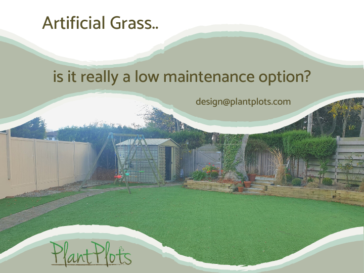Garden design ideas: using artificial grass | by PlantPlots | Medium