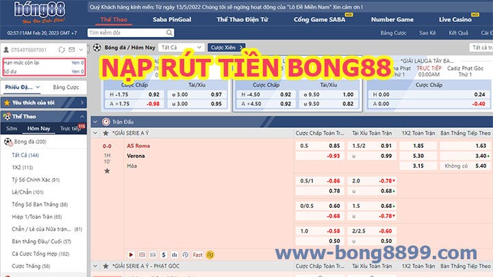 Nạp Rút tiền Bong88. Nạp tiền bong88 và rút tiền bong88 là… | by Dang ky Bong88 | Medium