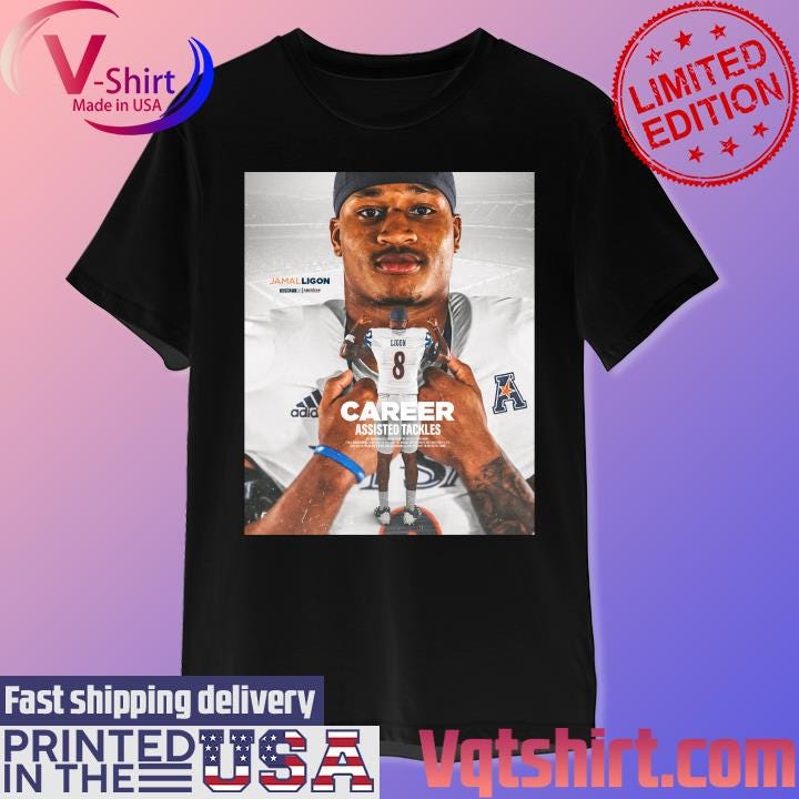 UTSA Football Jamal Ligon Career Assisted Tackles shirt | by Vqtshirt ...