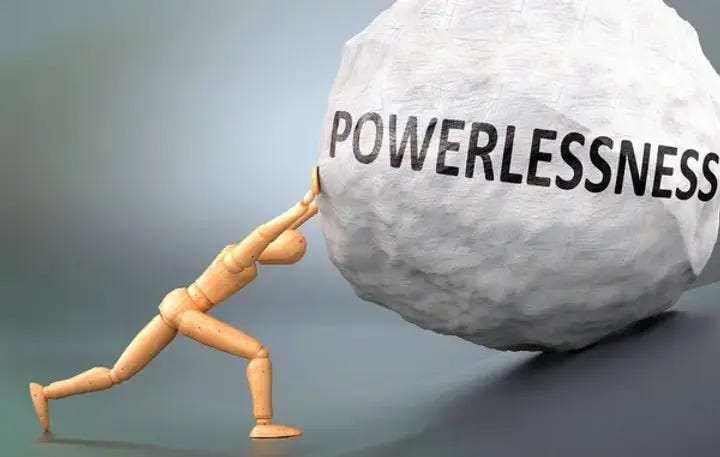 The Power of Powerlessness. Powerlessness is much misunderstood… | by ...