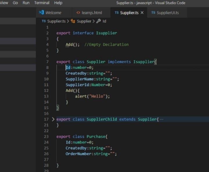 Abstract class in typescript. In typescript we define an abstract… | by ...