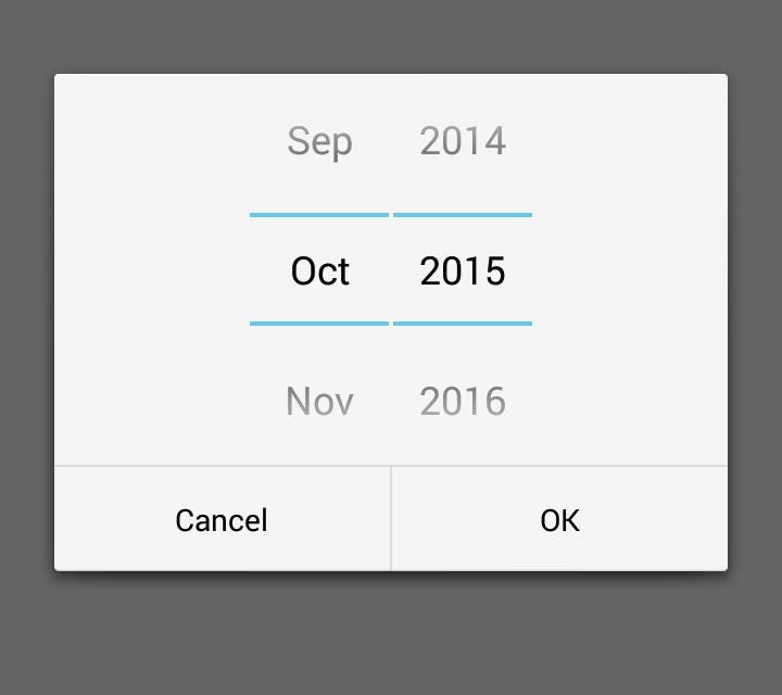 Month and year picker in ionic framework - Ted James - Medium