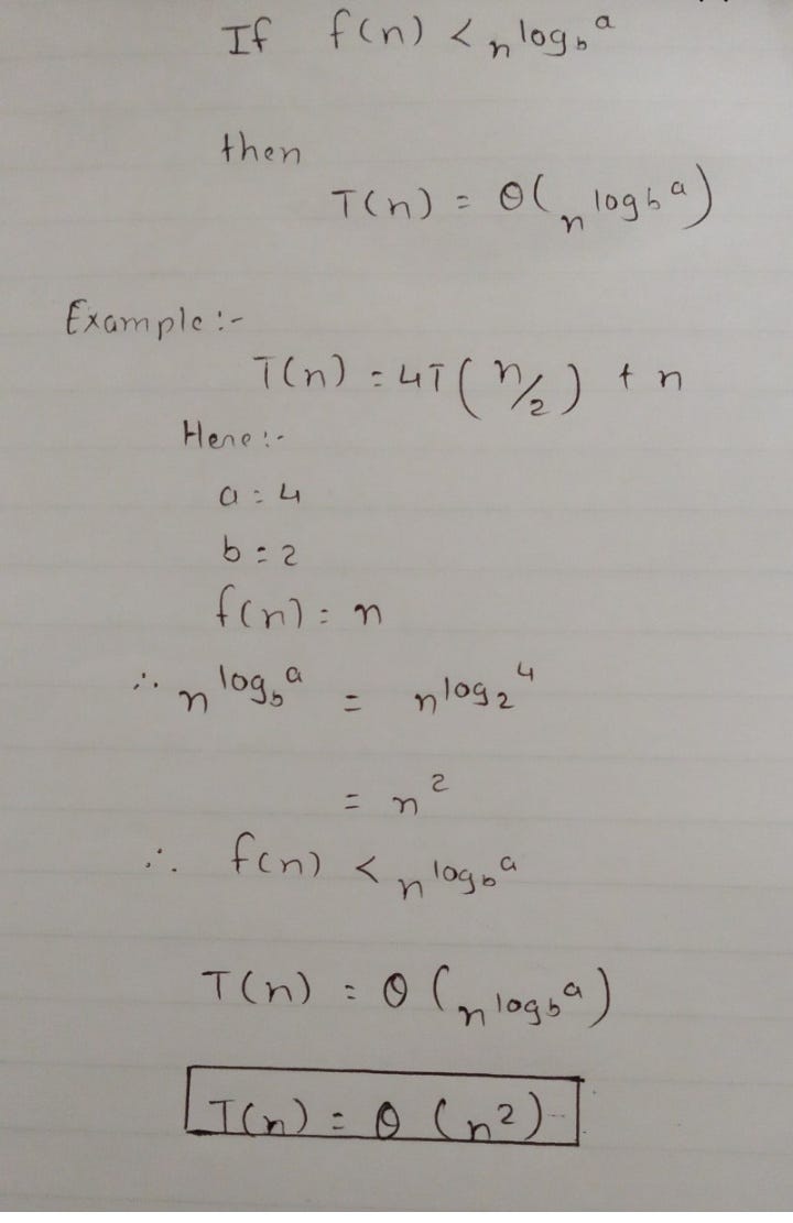 Master Theorem. In the analysis of algorithms, the… | by Hemalparmar | Medium