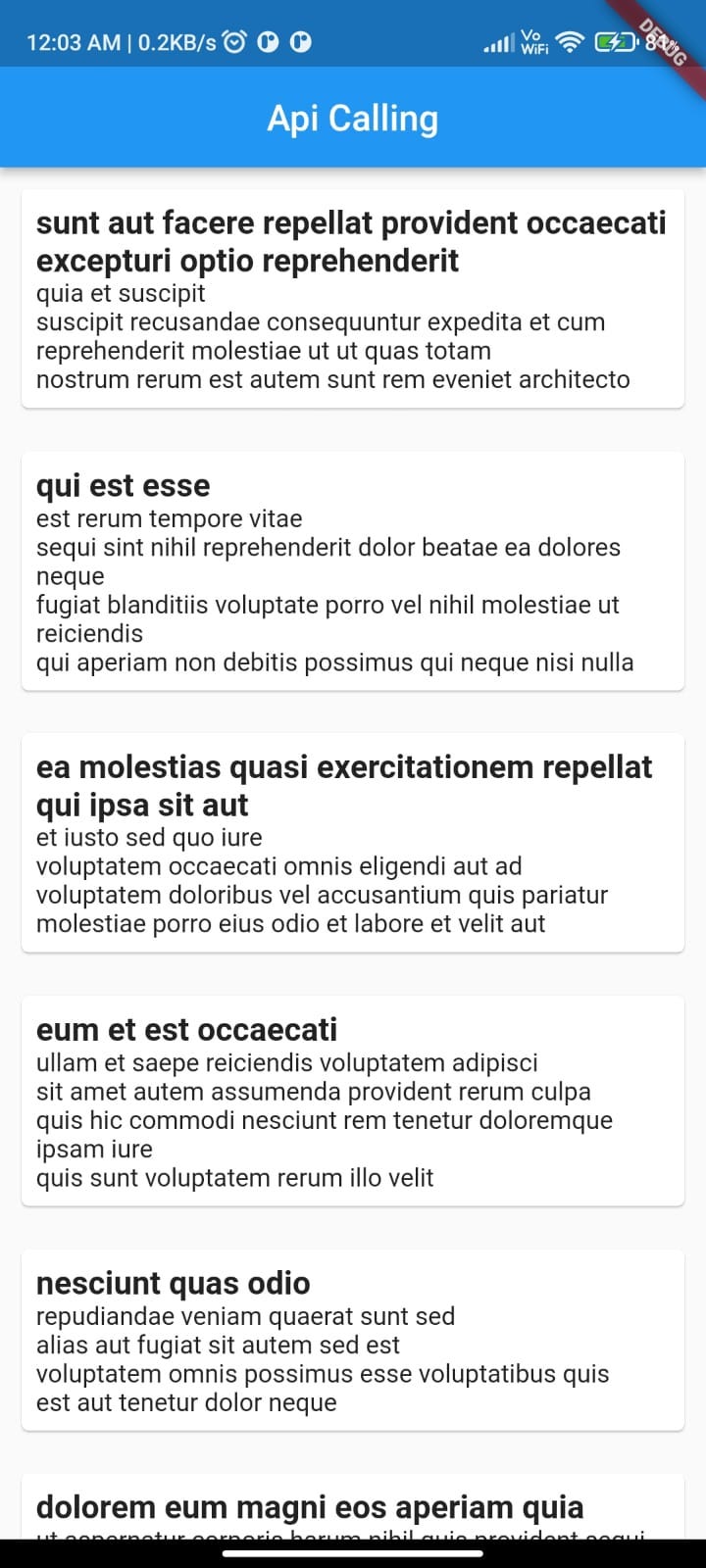 Api Calling through Riverpod. First we have to install flutter… | by Amitkumarjajoo | Medium