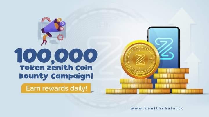 Zenith Coin Launching 100,000 Coin Bounty Campaign! | by Zenith Chain ...