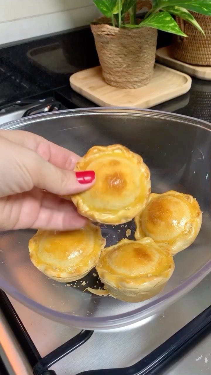 Receita de Empadas de Frango - Receitas de Tudo - Medium