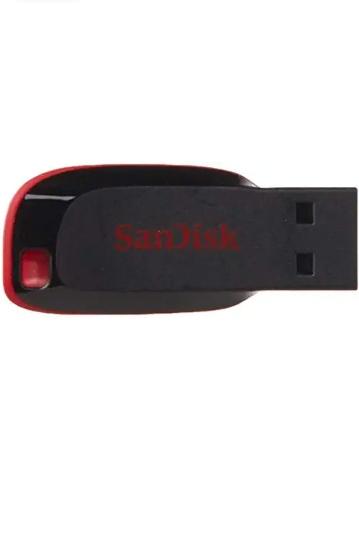 Colour Black & Red Memory Storage Capacity 64 Brand SanDisk Hardware ...