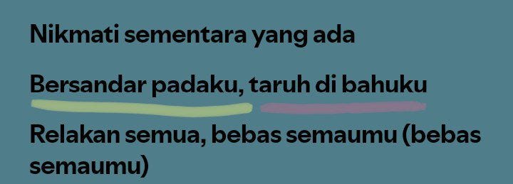 Sementara Selamanya - Senjani - Medium