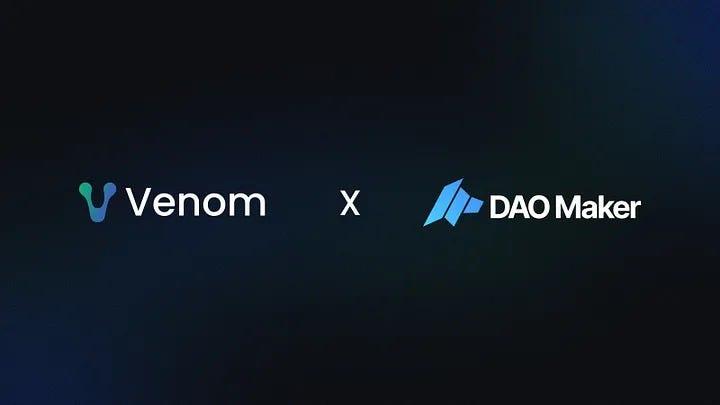 Ang Venom Blockchain ay nakipag-partner sa DAO Maker | by Venom ...