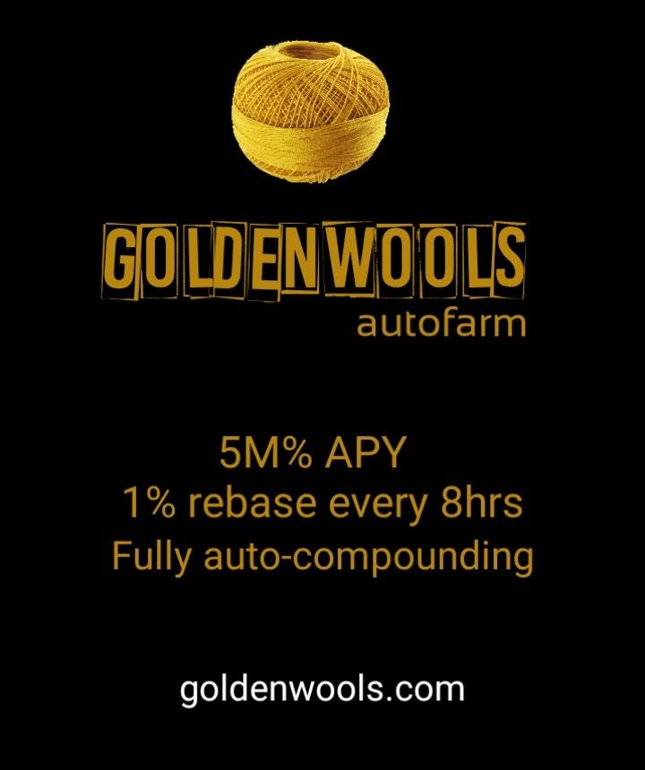 5M% APY is more than awesome!. Goldeneggs dev (known as Tylee)… | by ...