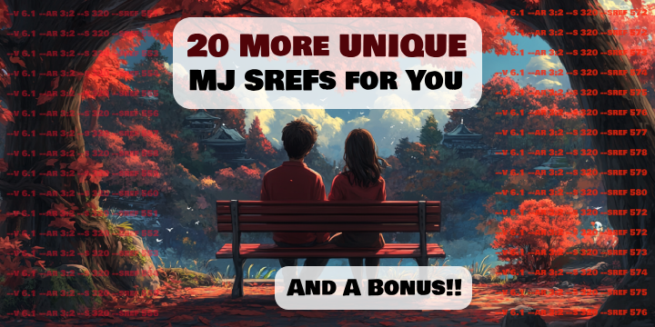 20 More Unique MJ SREFs for You and a Bonus! | by David Bates ...