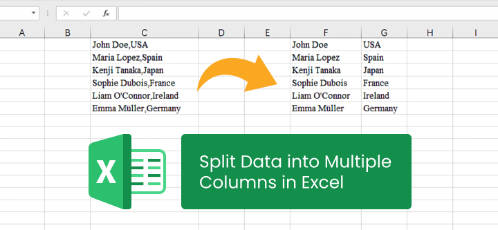 Split One Column into Multiple Columns in Excel (3 Ways) | by Alexander ...