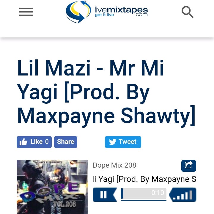 Lil Mazi (Mr Mi Yagi. Up and coming Rapper “Lil Mazi” | by Greg Knocks ...