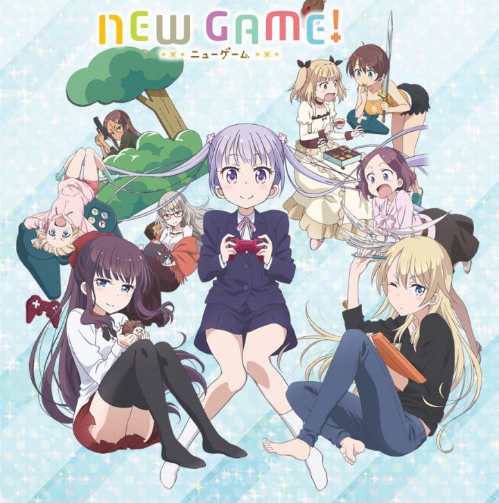 Review Anime: “New Game” บริษัทเกมส์ที่น่าทำงานที่สุดดด | by Wattana ...