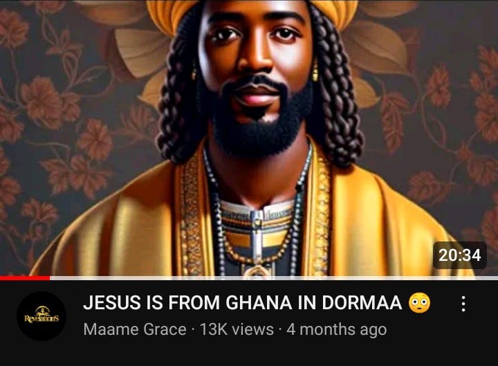 Jesus Comes From Ghana In Dormaa: History is One Damn Thing After An ...