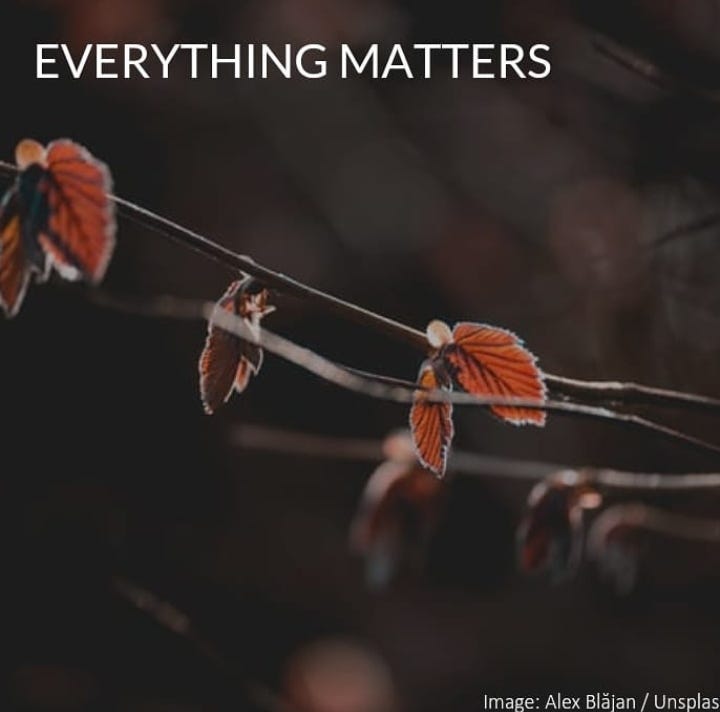 EVERYTHING MATTERS. Just Like Success, Failure Too Matters… | by Mike ...