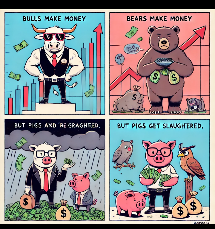 The Wisdom of Wall Street: Bulls Make Money, Bears Make Money, Pigs Get ...