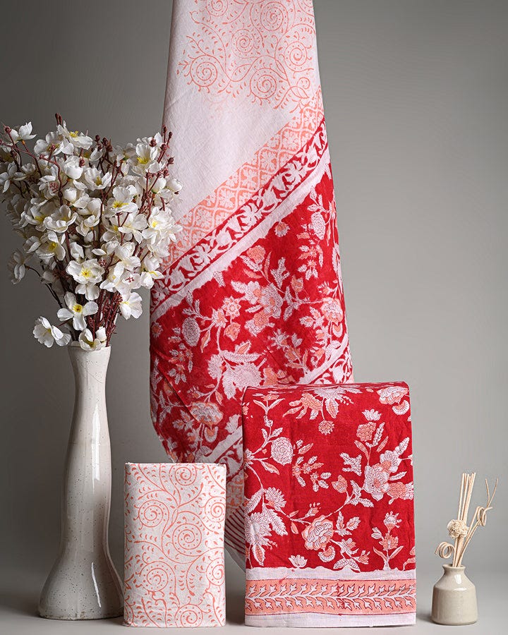 Draped in Elegance: Unveiling the Beauty of Cotton Suits with Kota ...