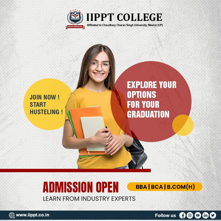 Explore excellence in BBA, BCA, and B.Com at IIPPT College. - IIPPT College - Medium