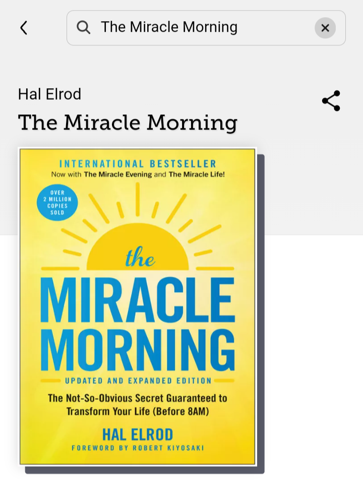 Deep dive into Miracle Morning by Hal Elrod | by Johnnysbookreviews ...
