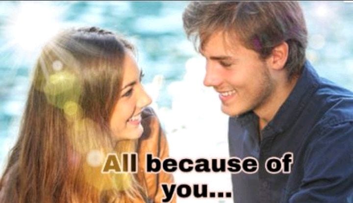 ALL BECAUSE OF YOU: The Reflection of My Life | by Martanek Phipps | Medium